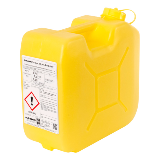 STHAMEX®-class A 0,5% F-15 9071, 20 kg | STHAMER Schaumlöschmittel ...