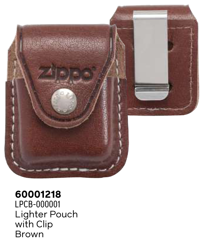 ZIPPO TASCHE CLIP BRAUN | Zippo | Feuerzeuge | Walter Twistel