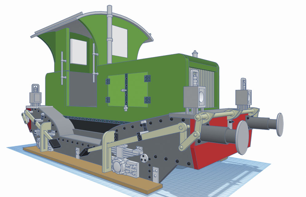 Kleinlok V6004 der DRG - Bausatz Standmodell - Spur H0 | WAGENWERK - Feine Details und ...