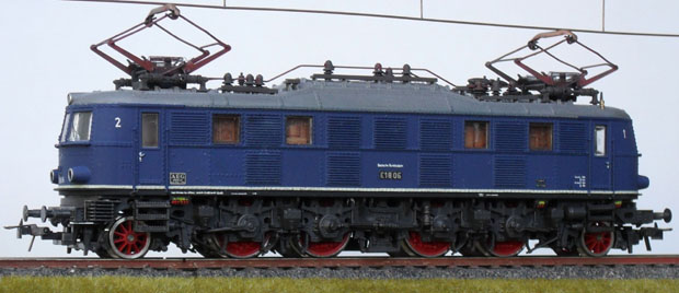 Beschriftungssatz Baureihen E18 und E19 der Deutschen Bundesbahn ...